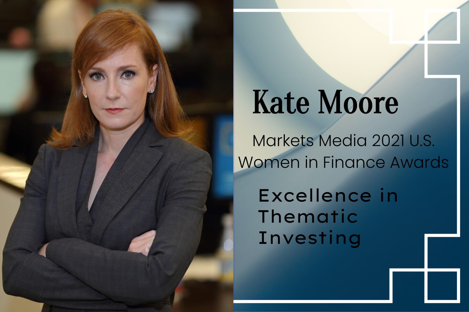 Women in Finance Awards Q&A: Kate Moore, BlackRock - Traders Magazine