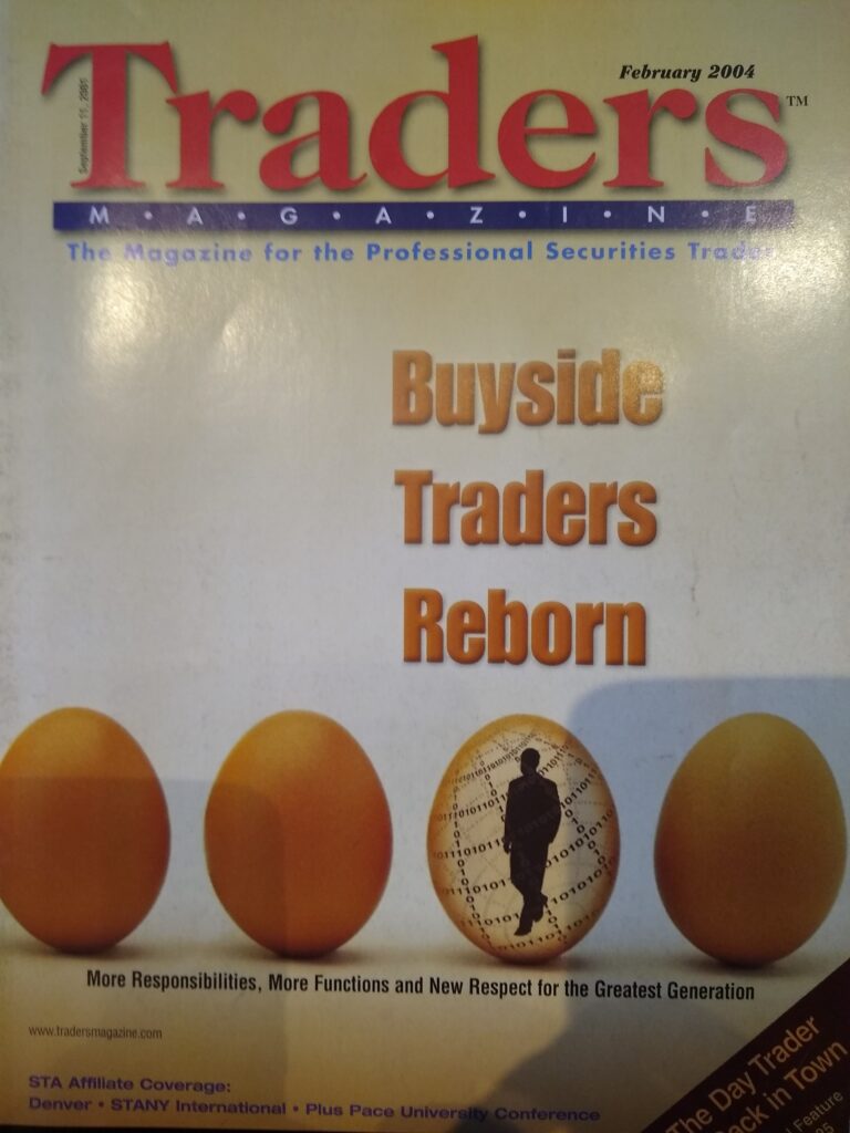 FLASH FRIDAY: When Buy-Side Traders’ Stature Was Novel - Traders Magazine